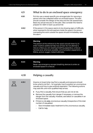 Code of Safe Working Practices for Merchant Seafarers (COSWP) - 2025 ...