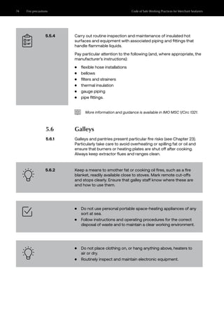 Code of Safe Working Practices for Merchant Seafarers (COSWP) - 2025 ...