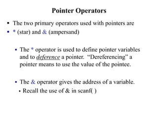 Mca ii dfs u-2 array records and pointer | PPT