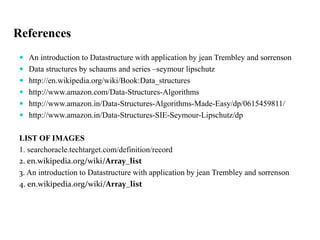 Mca ii dfs u-2 array records and pointer | PPT