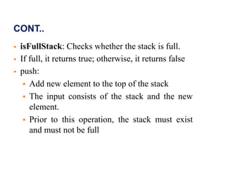 Mca ii dfs u-3 linklist,stack,queue | PPT