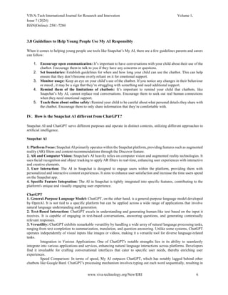 From filters to discover : A deep dive into snapchat AI capabilities | PDF