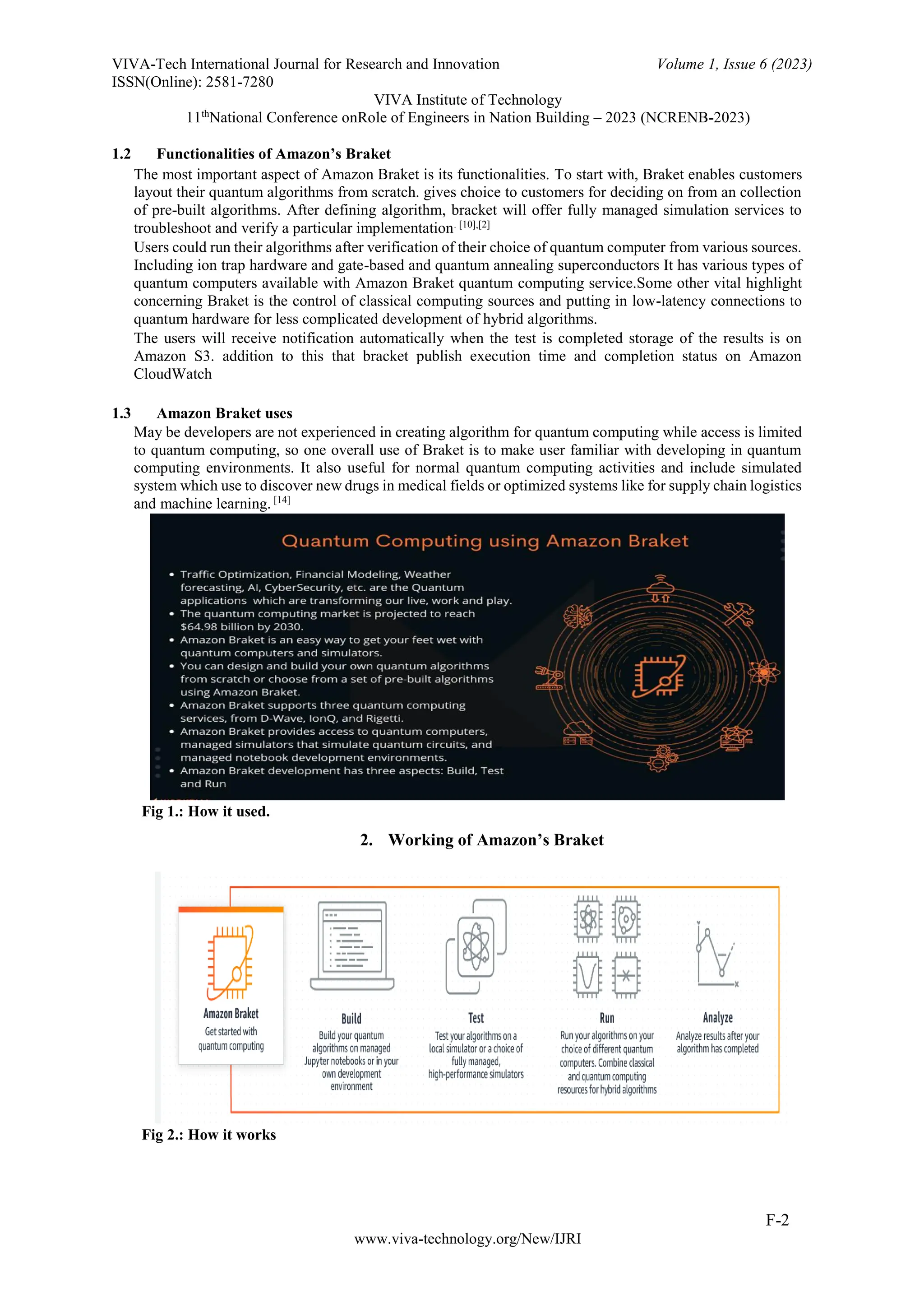Accelerate Quantum Computing with AWS Braket | PDF | Cloud Computing | Internet