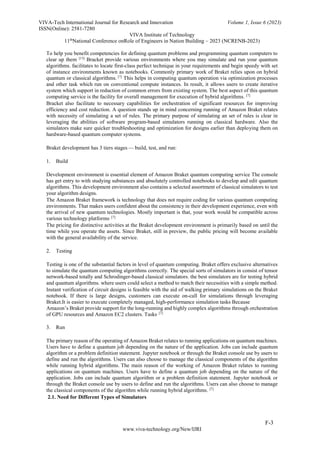 Accelerate Quantum Computing with AWS Braket | PDF | Cloud Computing | Internet