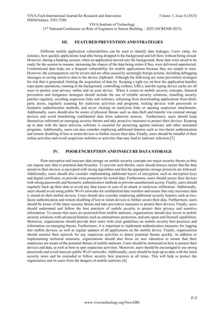 Survey On Mobile User’s Data Privacy Threats And Defence Mechanism | PDF | Technology Industry ...