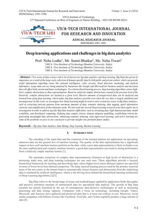 Deep learning applications and challenges in big data analytics | PDF