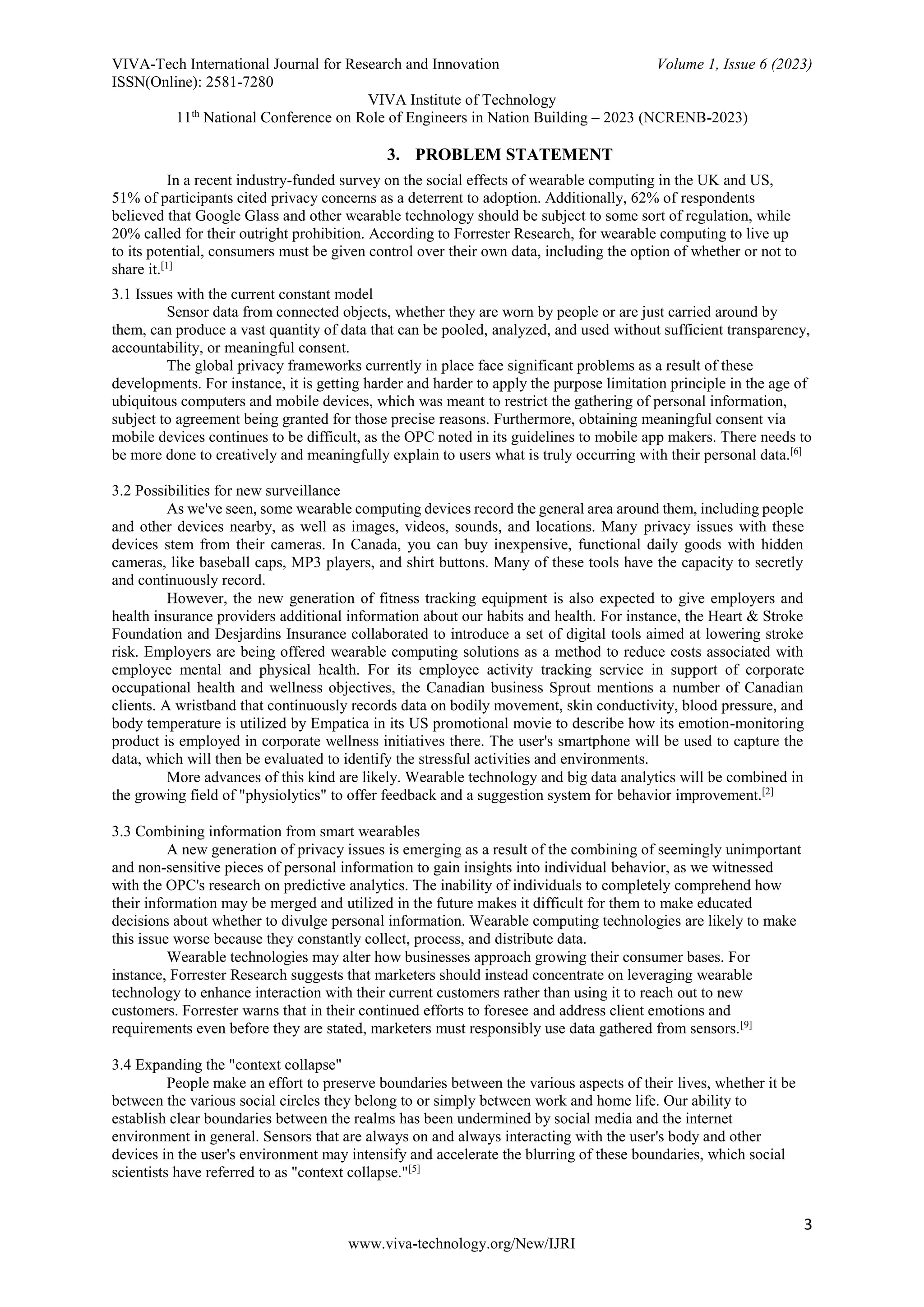 Smart Wearable Technology: academic and business worlds | PDF