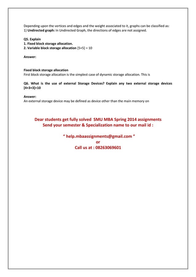 Mca2020 advanced data structure | PDF Mca2020 advanced data structure | PDF