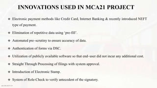 MCA21 | PPTX