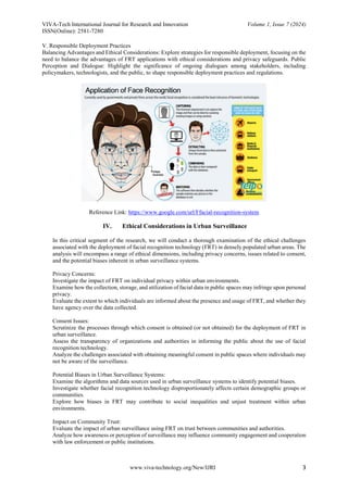 Facial Recognition Technology in Public Spaces | PDF