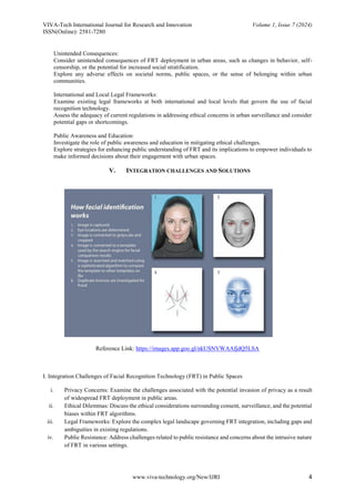 Facial Recognition Technology in Public Spaces | PDF