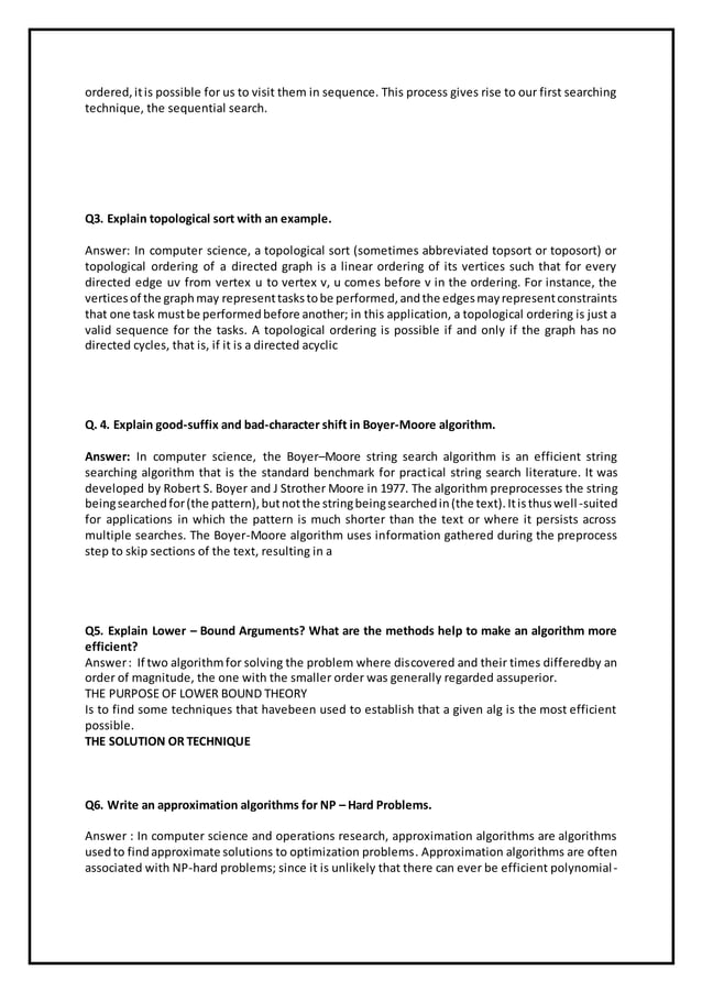 Mca4040 analysis and design of algorithm | DOCX