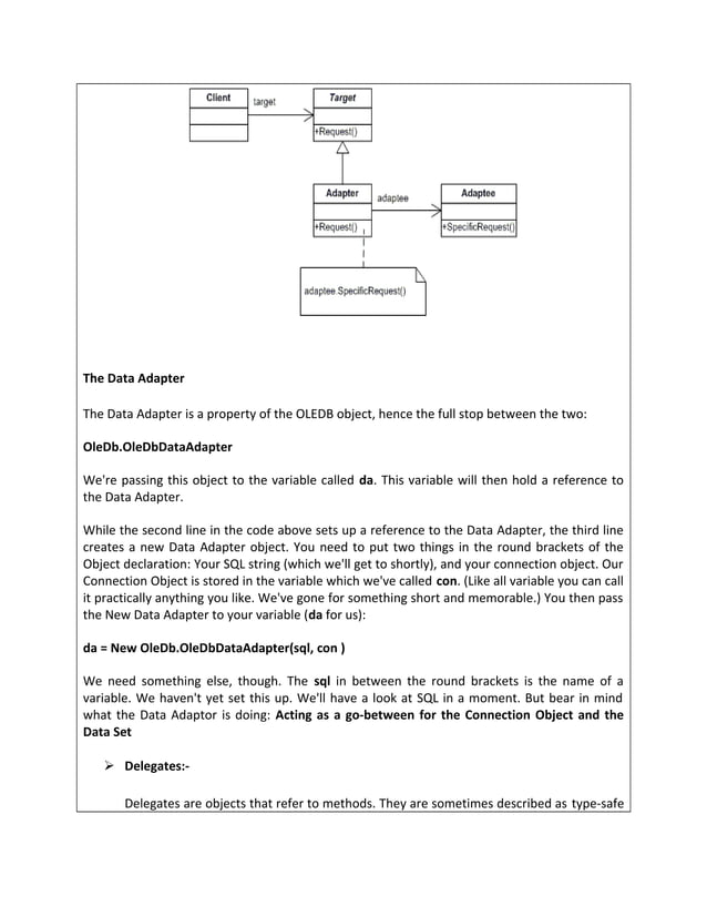 Mca 504 dotnet_unit4 | PDF