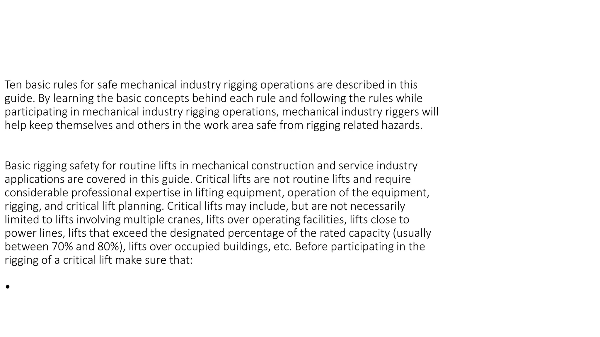 A critical lift plan designed specifically for the critical lift .pptx