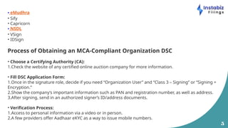 MCA Compliance Explained: Easy Guide for Everyone | PPTX