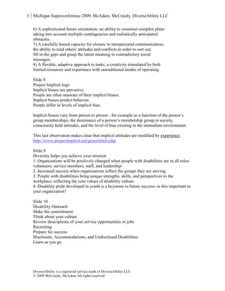 Mc Adam Mc Creedy Journey Of Inclusion | PDF