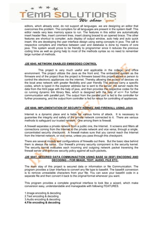 Mca & diplamo java titles | PDF