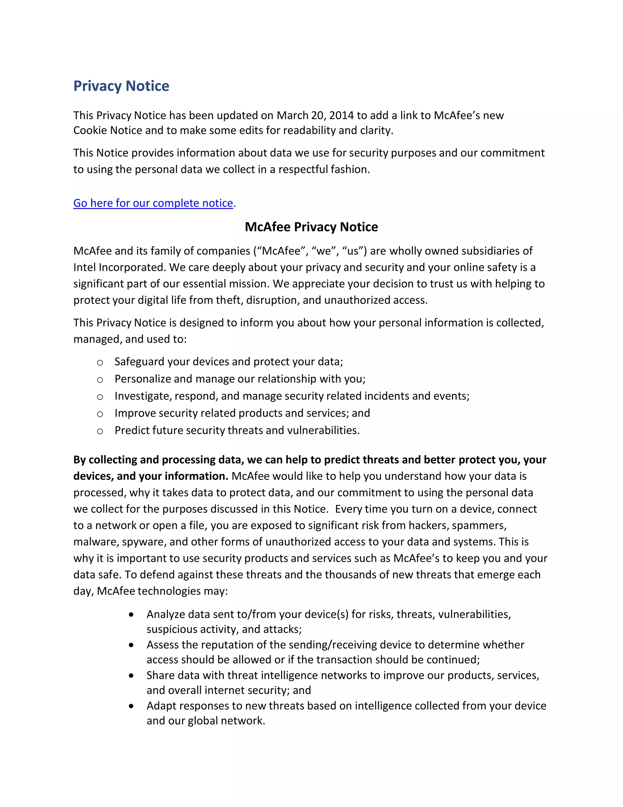 McAfee | PDF
