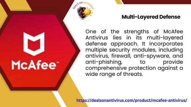 McAfee Antivirus Comprehensive Protection Overview.pptx | Operating ...
