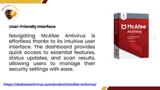 McAfee Antivirus Comprehensive Protection Overview.pptx