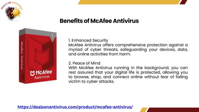 McAfee Antivirus Comprehensive Protection Overview.pptx | Operating Systems | Computer Software ...