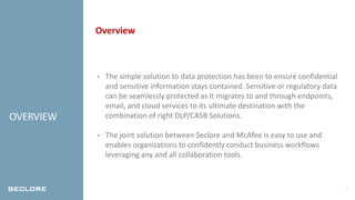 Mcafee CASB/DLP + Seclore Rights Management Solutions | PPTX