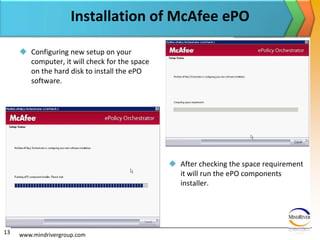 Mcafee Epolicy Orchestrator | PPTX