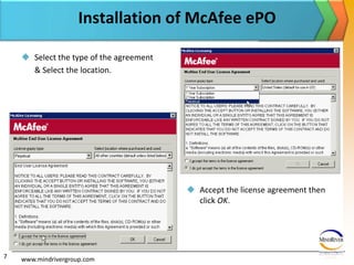 Mcafee Epolicy Orchestrator | PPTX
