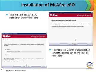 Mcafee Epolicy Orchestrator | PPTX