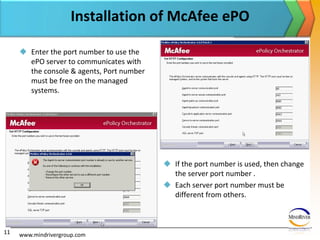 Mcafee Epolicy Orchestrator | PPT
