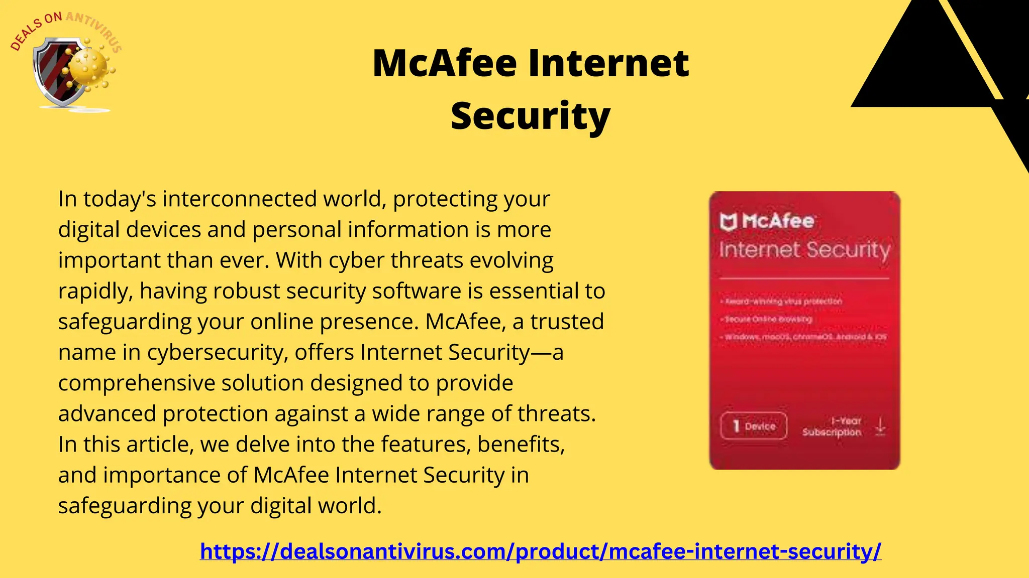 McAfee Internet Security Protecting Your Digital World.pptx
