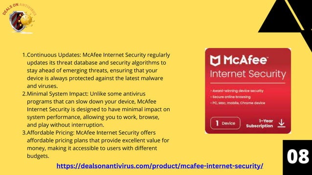 McAfee Internet Security Protecting Your Digital World.pptx