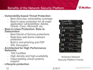 Mcafee ips nsp-2011 | PDF