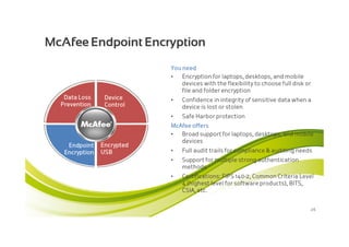 McAfee MOVE & Endpoint Security | PDF
