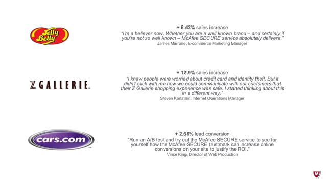 McAfee SECURE Certification | PPT