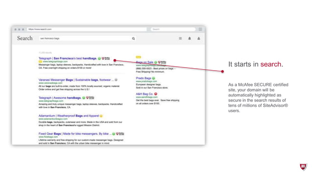 McAfee SECURE Certification | PPT