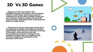 Gaming a blast to technology, economy and globalization | PPT