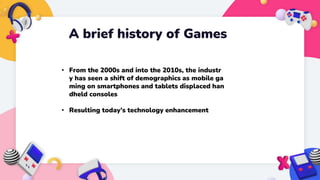 Gaming a blast to technology, economy and globalization | PPT