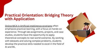 Discover Online MCA in AI: Courses at Online Vidya | PPT