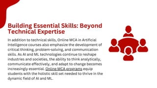 Discover Online MCA in AI: Courses at Online Vidya | PPT