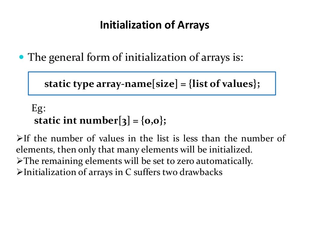 Mcai Pic U 4 Function Storage Class And Array And Strings