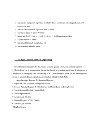 Pune University MCA [Management] 2020-Sample Questions | PDF