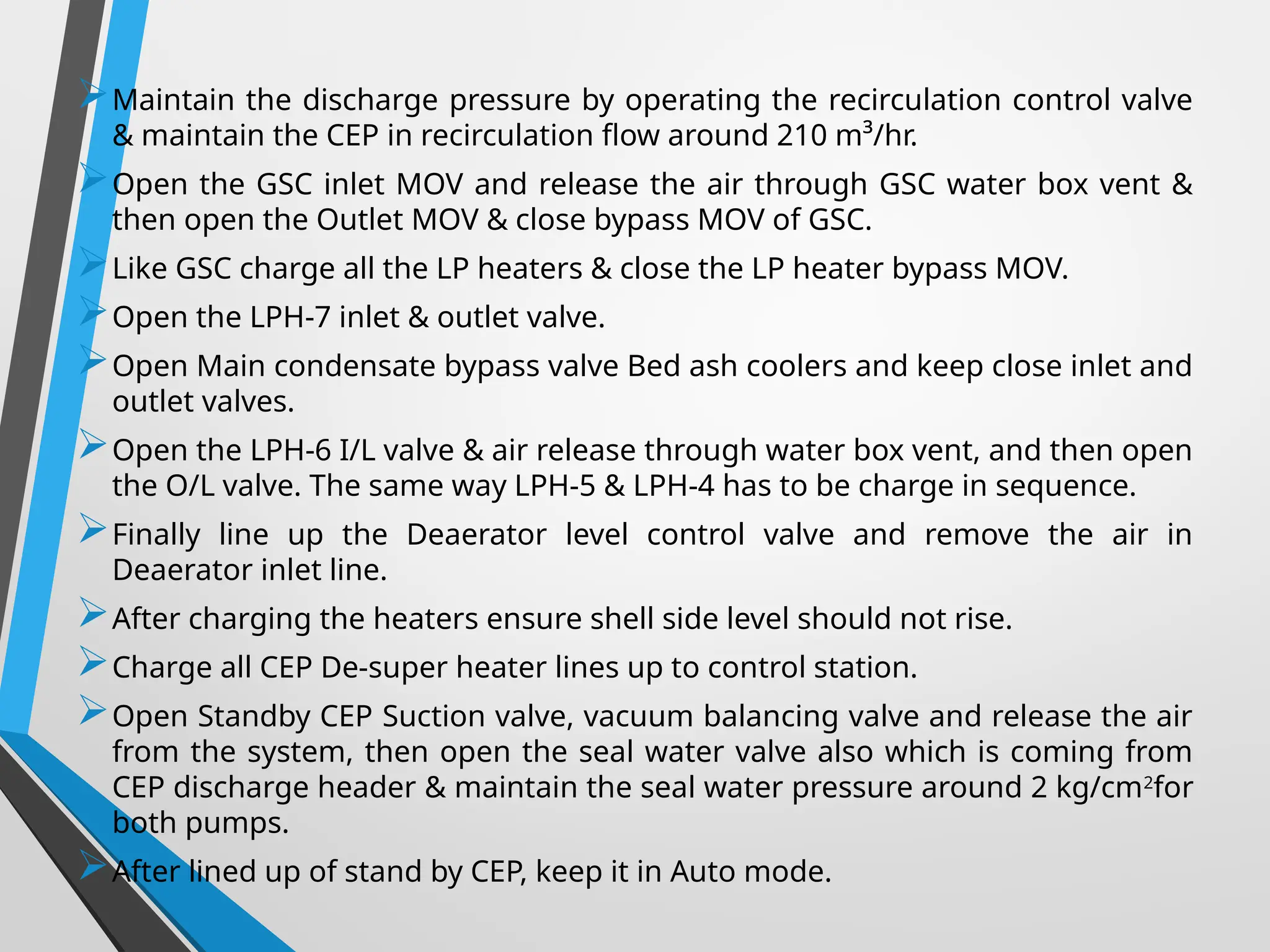 Main condensate and feed water system ppt | PPTX