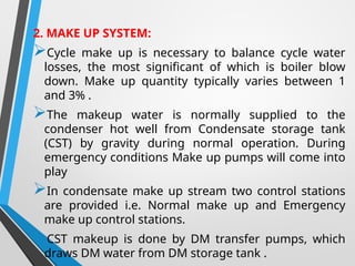 Main condensate and feed water system ppt | PPTX