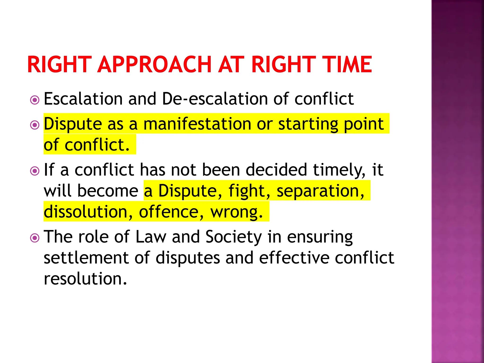 What is Conflict and its Types , Conflict escalation anf | PPTX