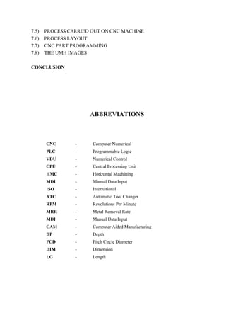 MANUFACTURING OF MILLING HEAD – ON KTM 760 BY USING CNC PART PROGRAMING ...