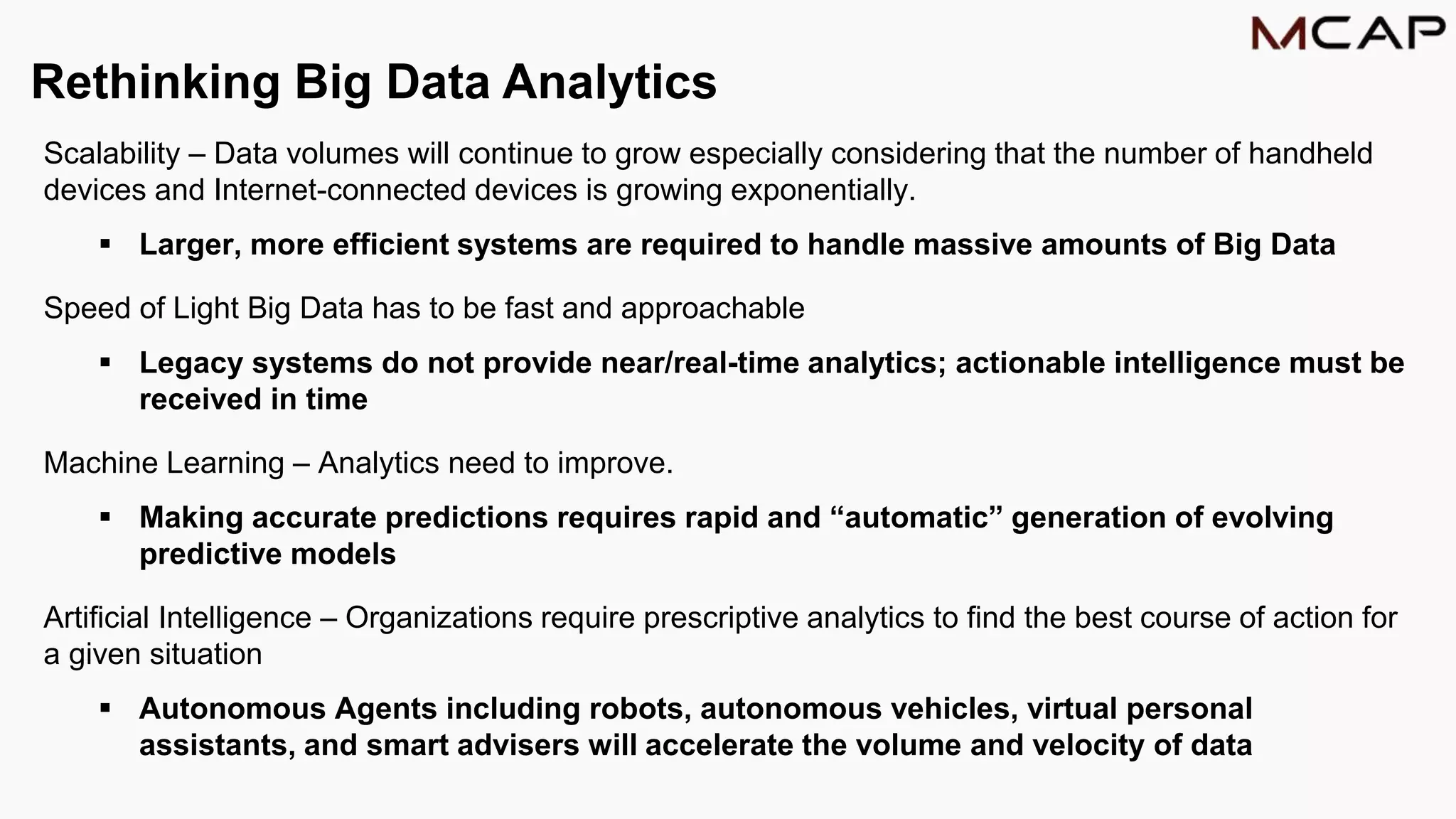 MCAP Big Data Security Intelligence Platform | PPTX