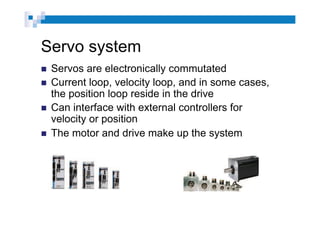 Introduction to Servo Motion | PDF