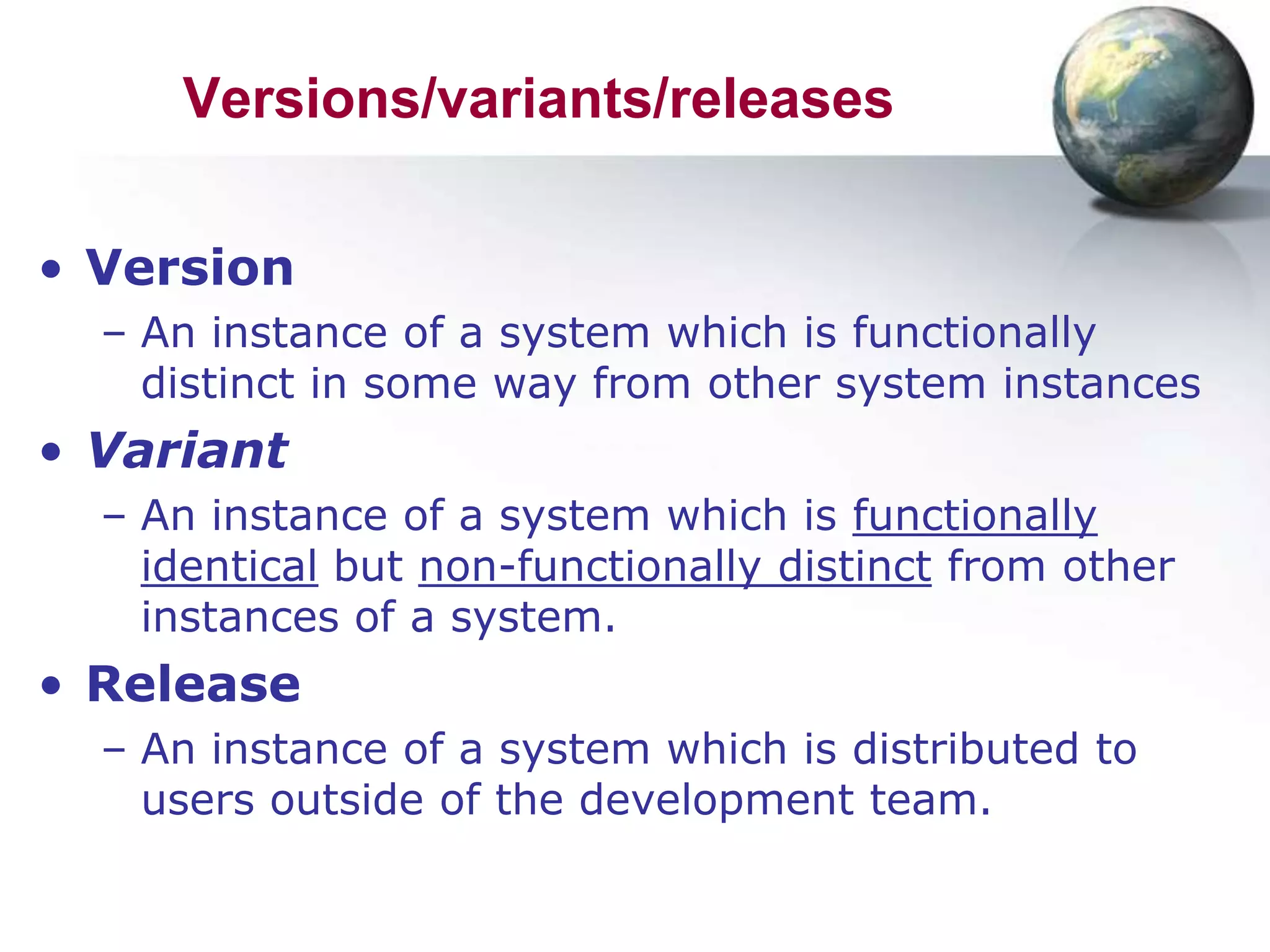 Software Configuration Management | PPT
