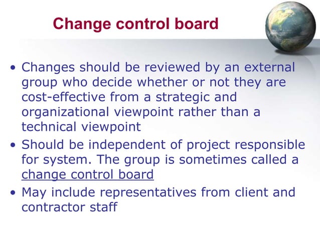 Software Configuration Management Ppt